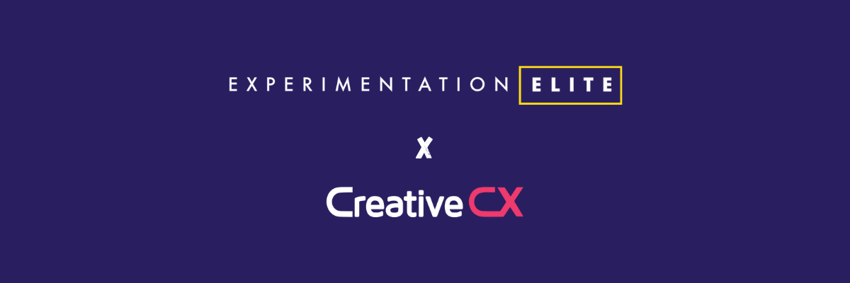 Creative CX supports Experimentation Elite 2022 - Creative CX